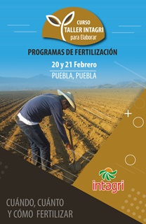 Curso-Taller INTAGRI para Elaborar Programas de Fertilización - Inicio | Intagri S.C.